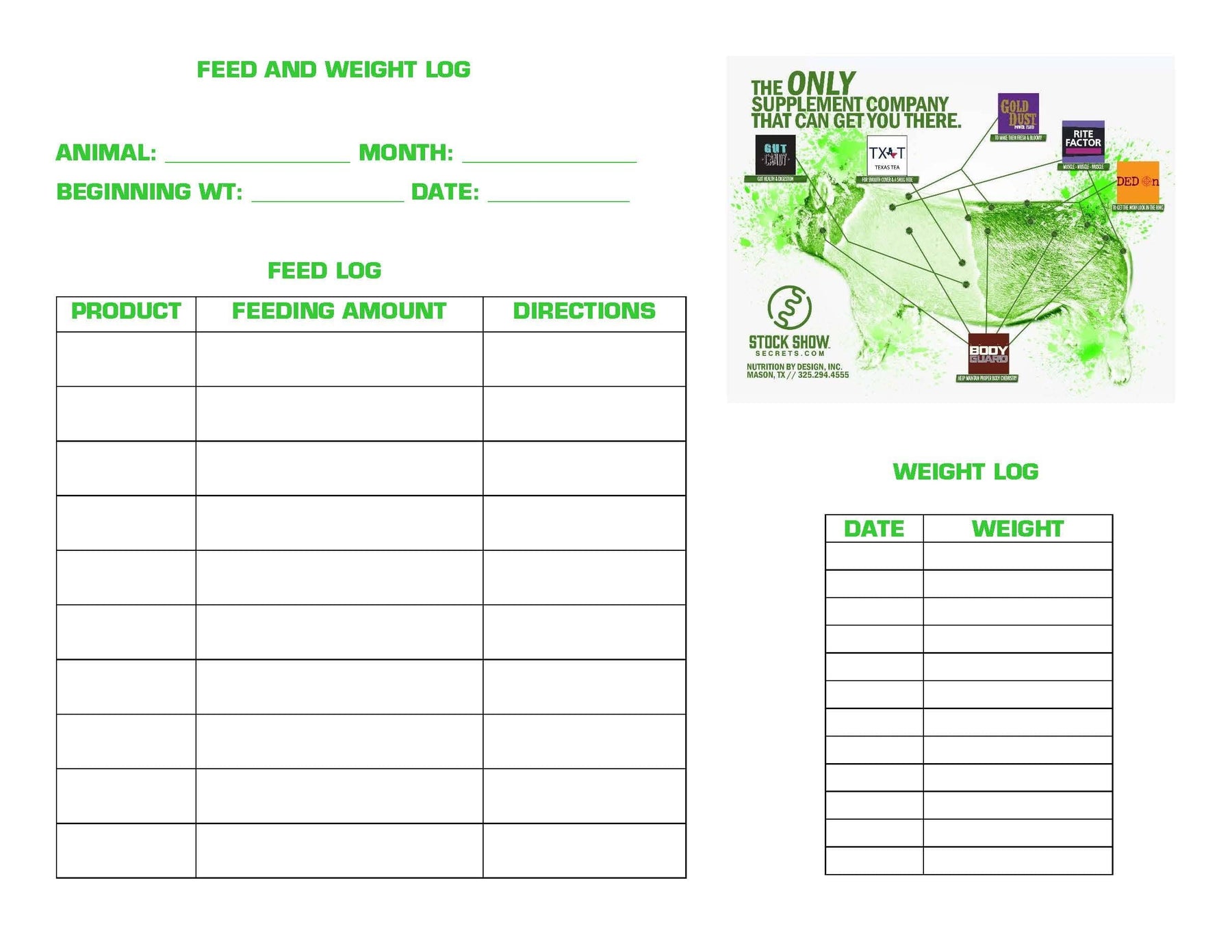 Downloads - Stock Show Secrets